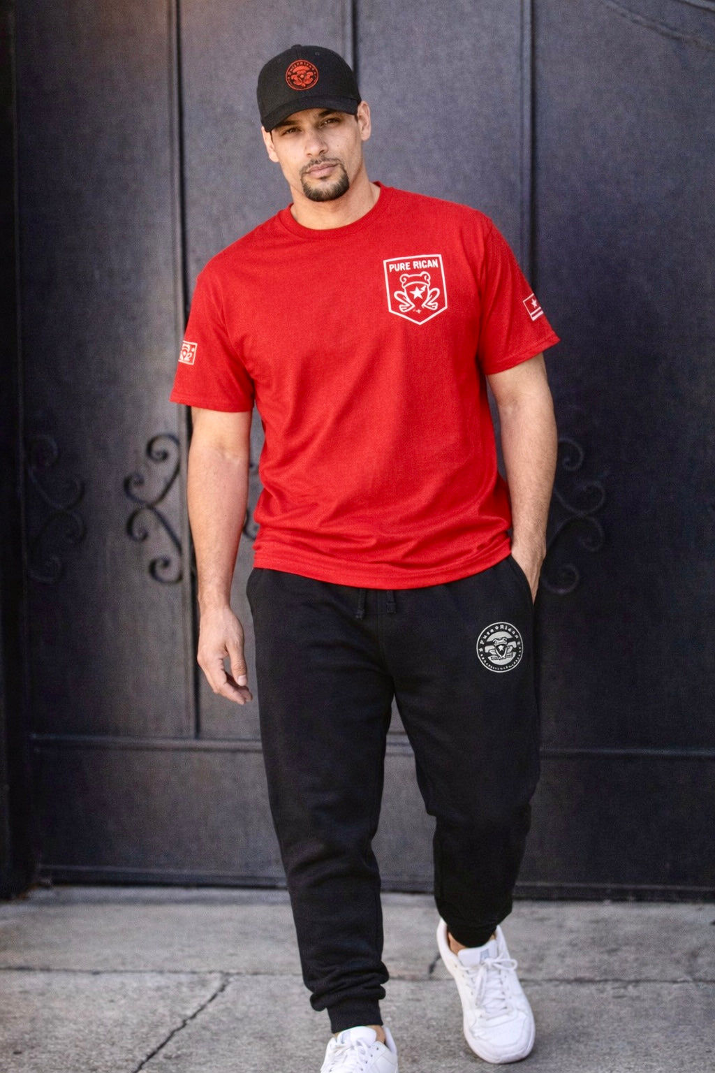 Pure⭐️Rican Essential Logo Joggers | Comfortable Streetwear Pants – The ...